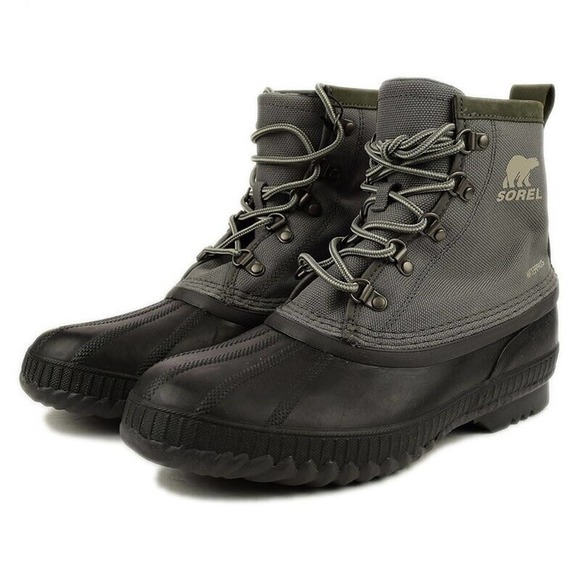 Sorel | Shoes | Sorel Mens Quarry Gray Black Cheyanne Ii Short Nylon ...